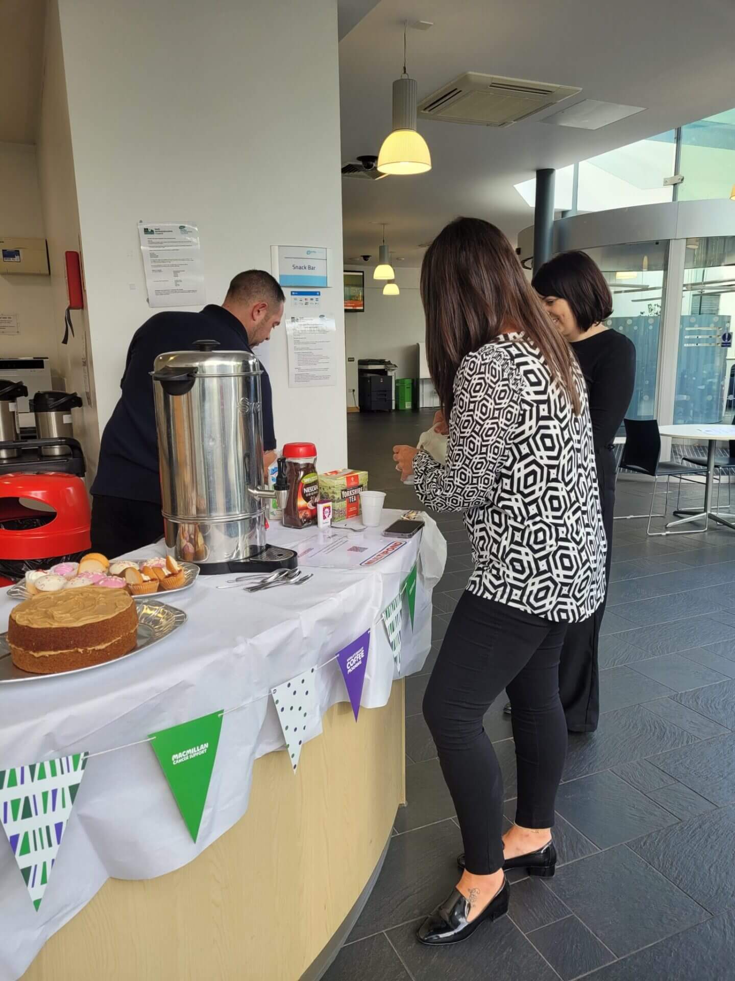 Corby Innovation Hub - Macmillan Coffee Morning